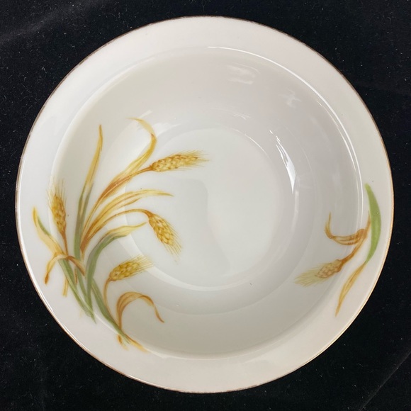 Puritan | Dining | Vintage Set Of 5 Puritan China Wheat Pattern Rimmed ...